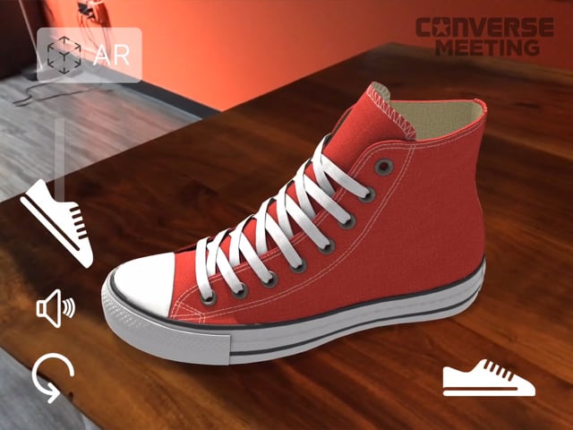 Converse Augmented Reality Meeting App | Hinge