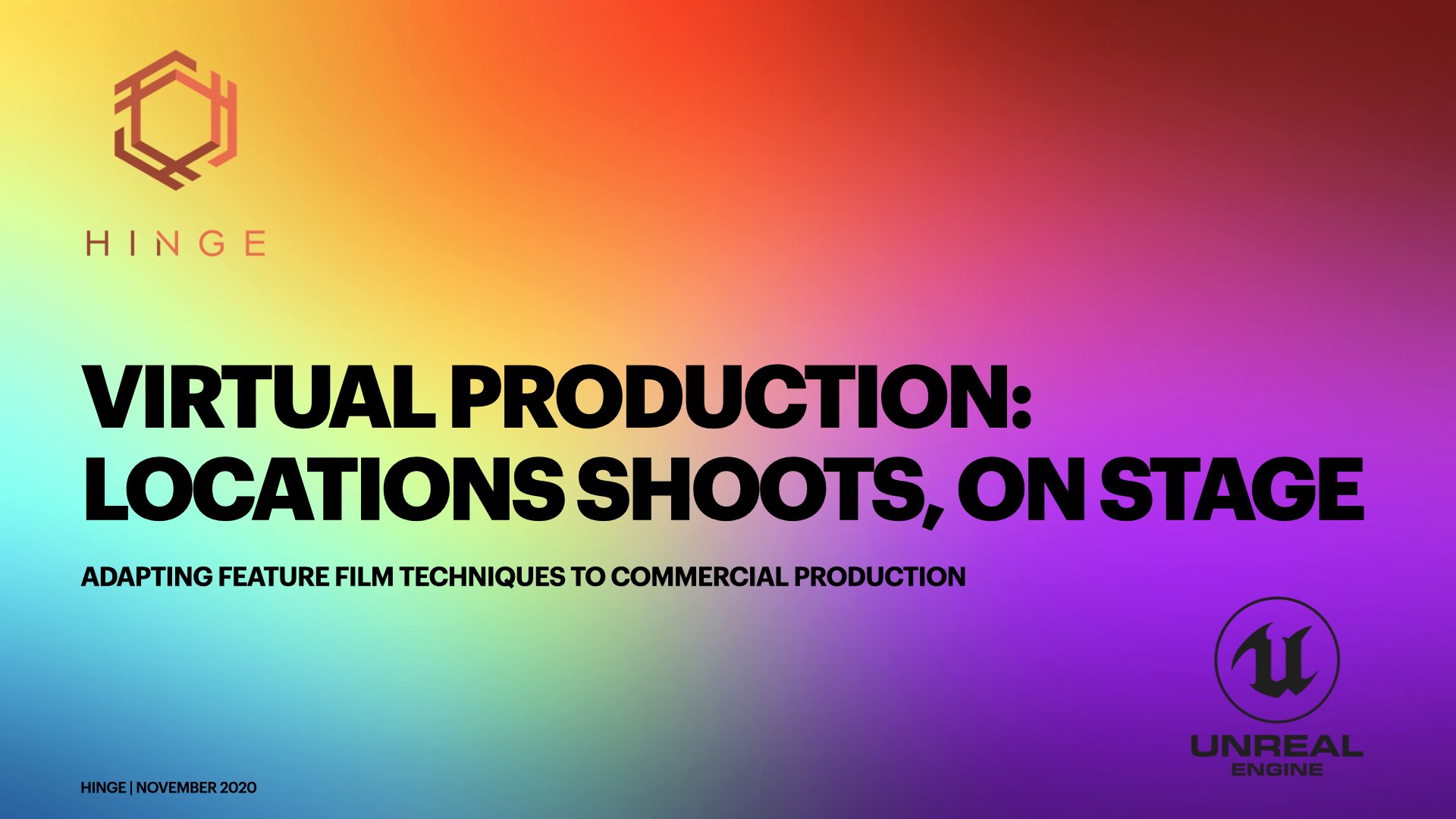 Virtual Production - Hinge