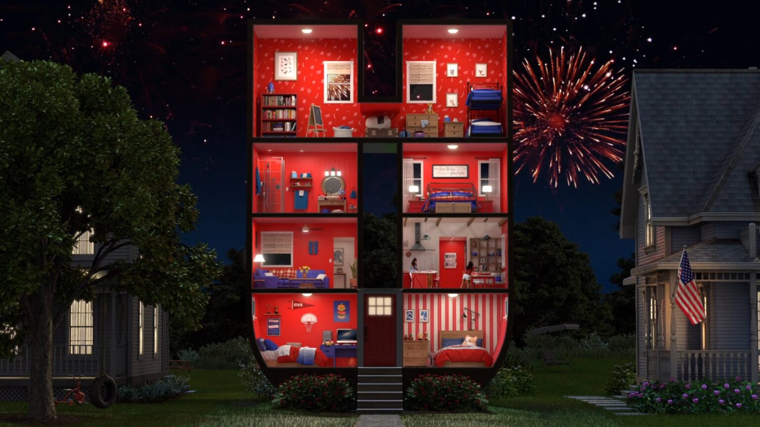 Hy-Vee H House Campaign - Hinge